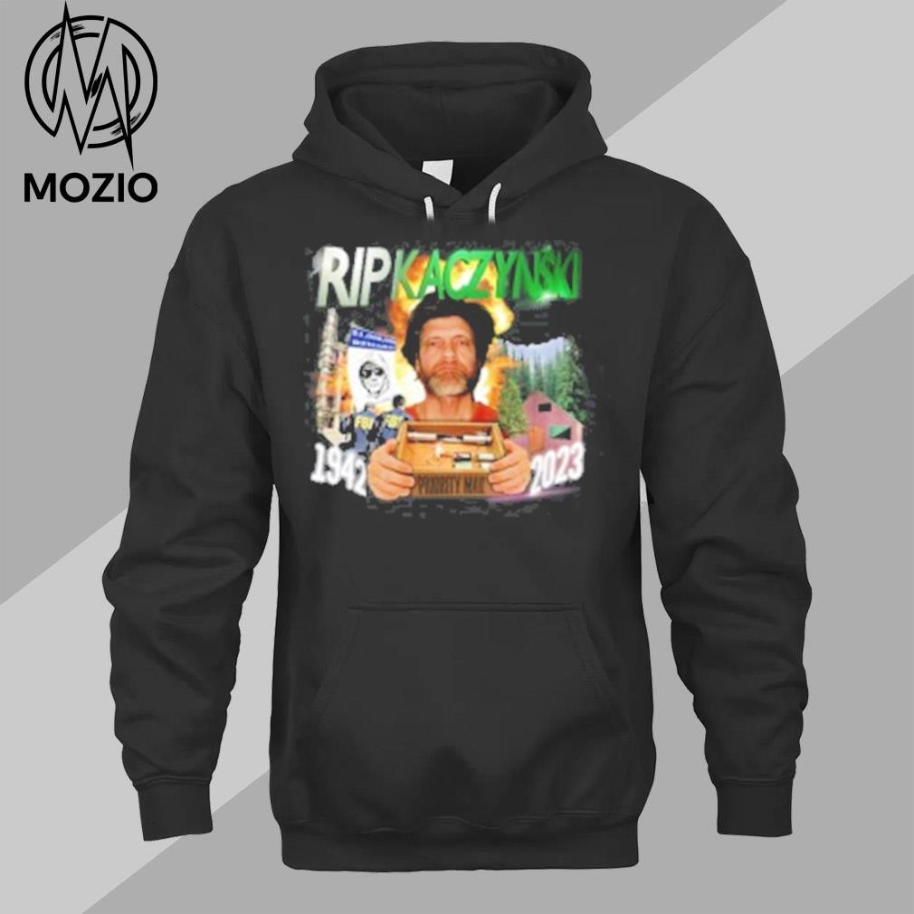 Design rip Kaczynski Uncle Ted 1942 2023 T-Shirt, hoodie, sweater, long ...