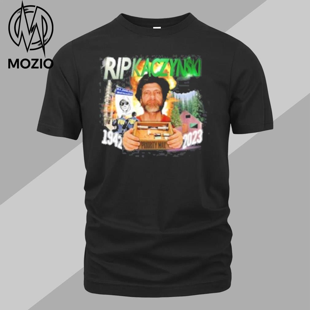 Design rip Kaczynski Uncle Ted 1942 2023 T-Shirt, hoodie, sweater, long ...