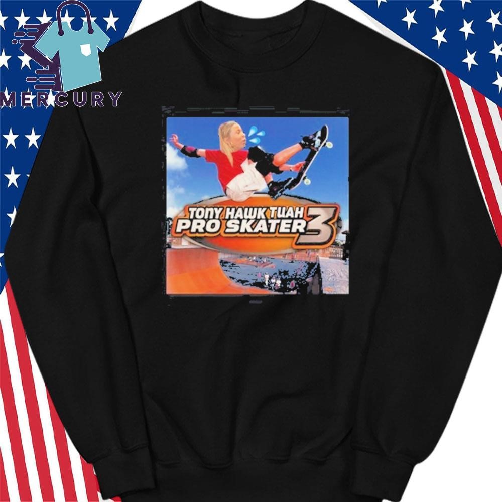 Tony Hawk Tuah Pro Skater 3 Poster Shirt, hoodie, sweater, long sleeve ...