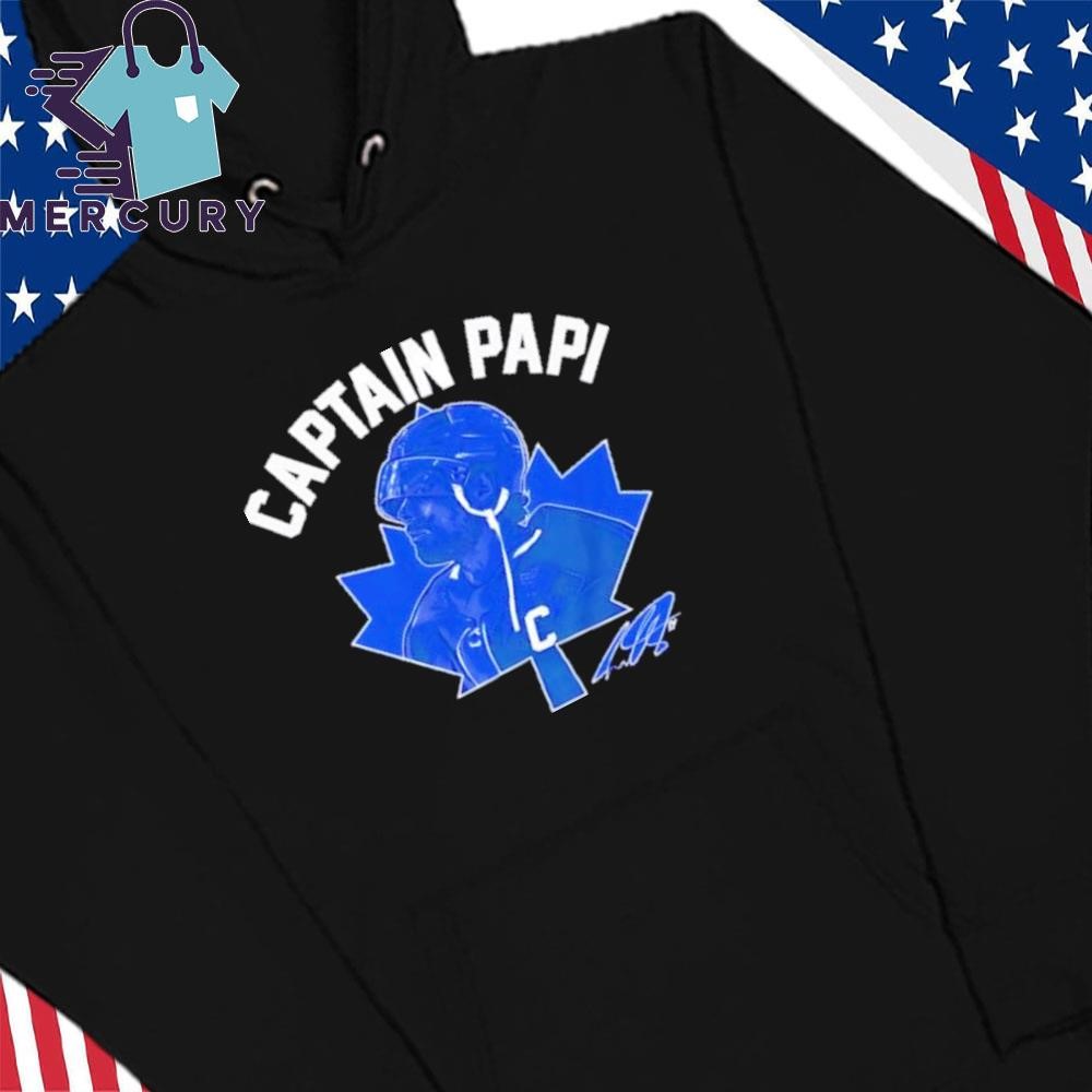 Design Auston Matthews Captain Papi Shirt, hoodie, sweater, long sleeve ...