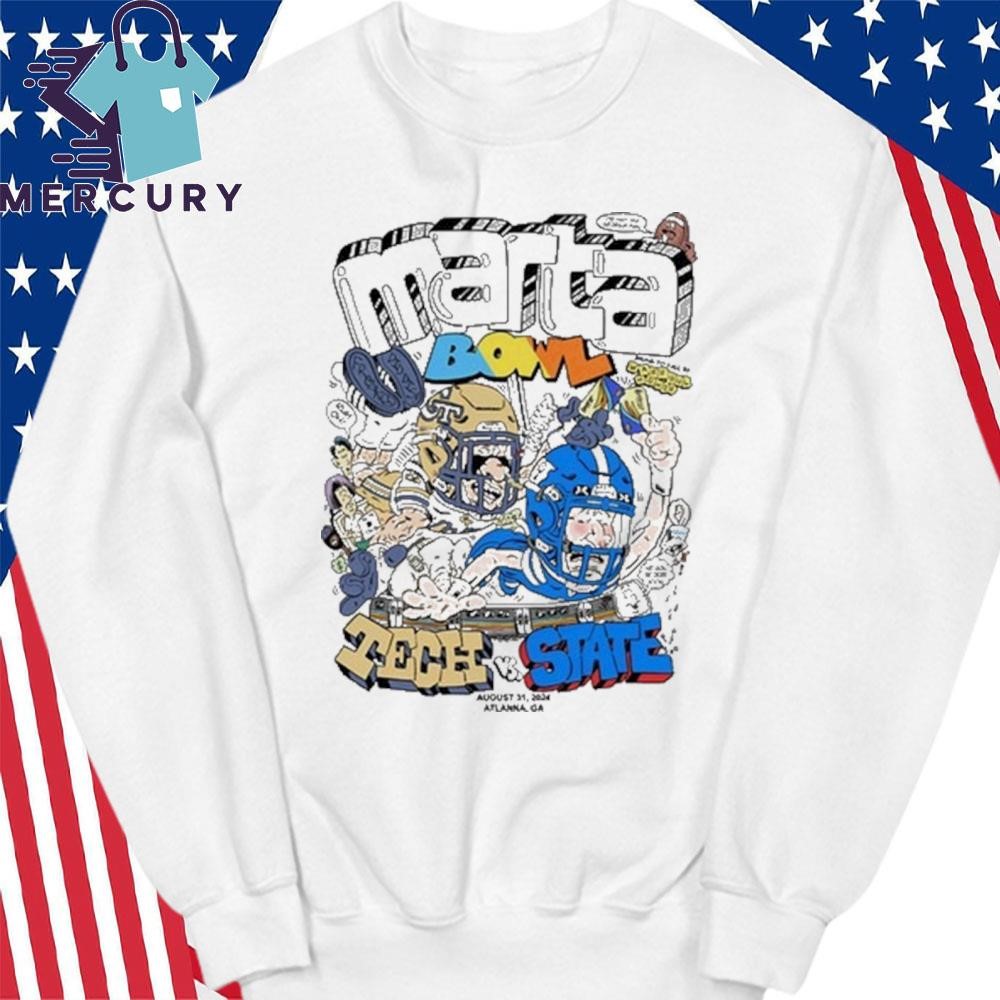 Marta Bowl Tech Vs State Shirt, hoodie, sweater, long sleeve and tank top