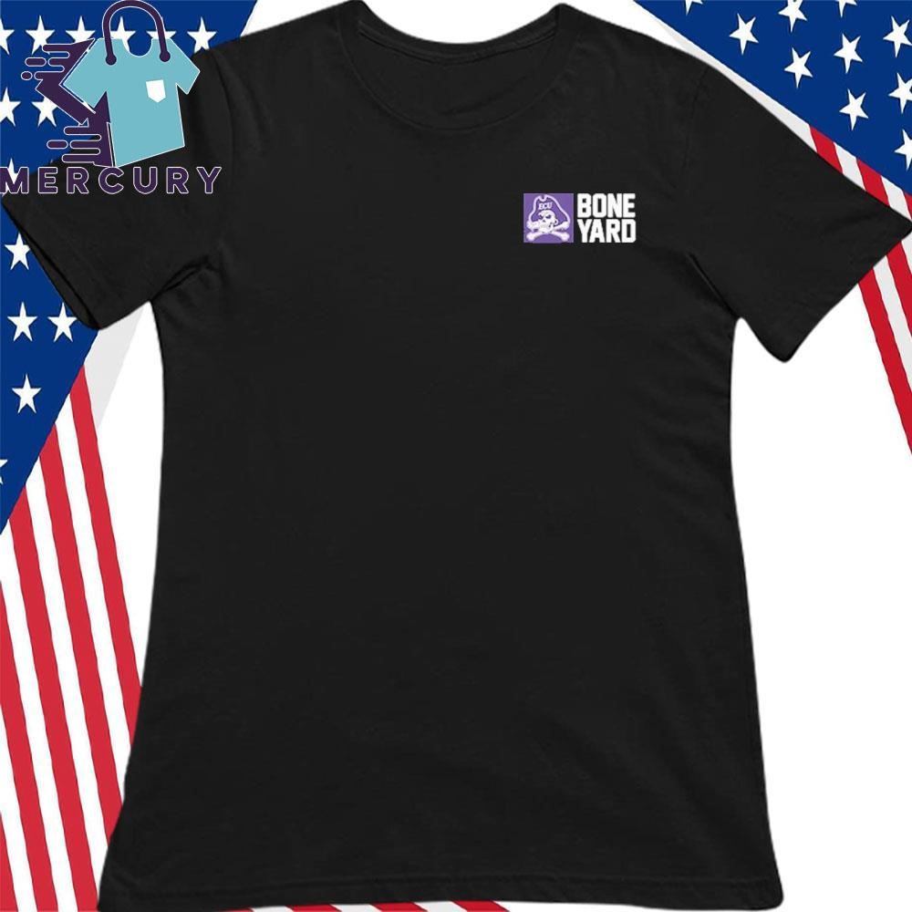 Ecu Skull And Crossbones Logo Men's Top Of The World Purple ECU