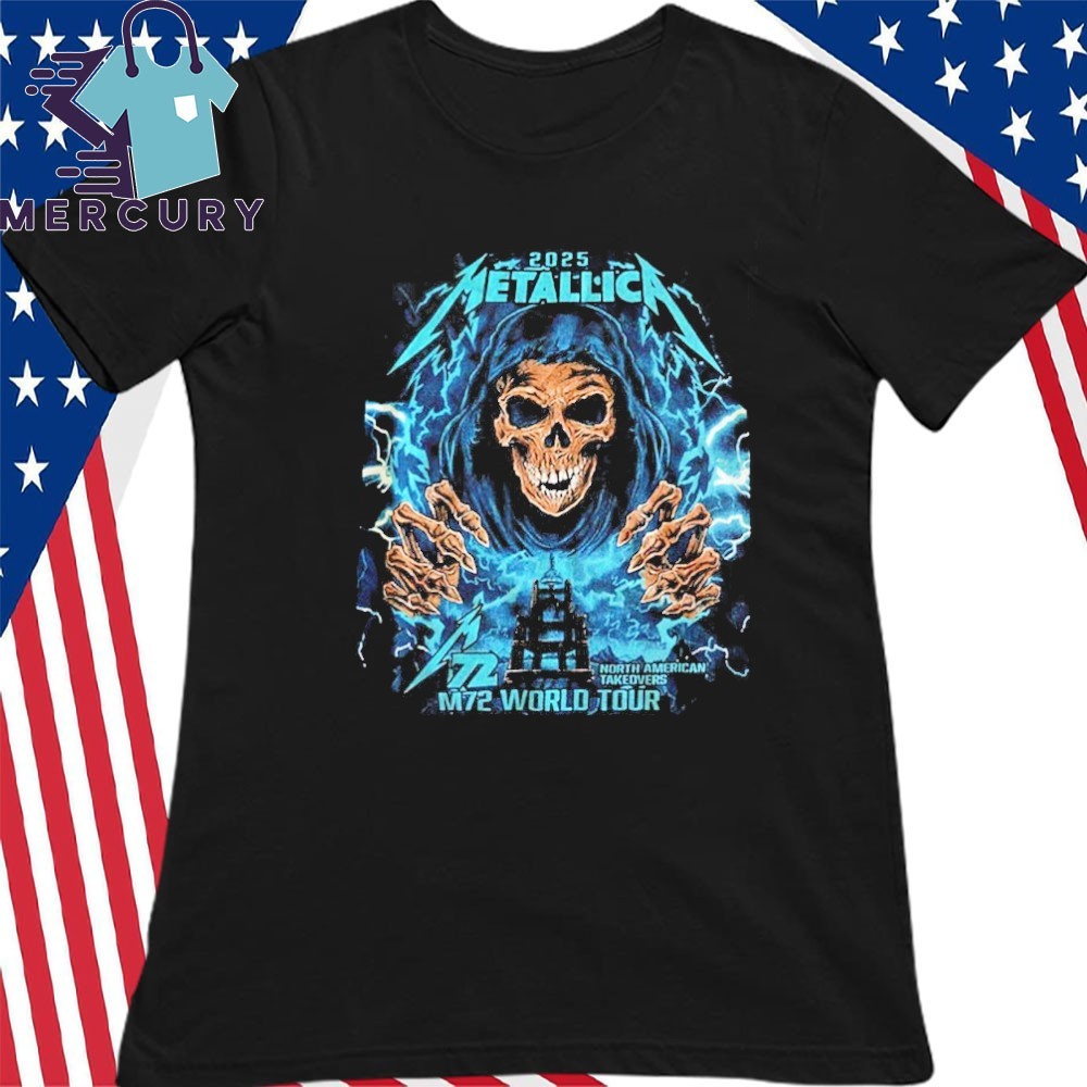 Official Metallica M72 World Tour North American Takeovers Merch ...