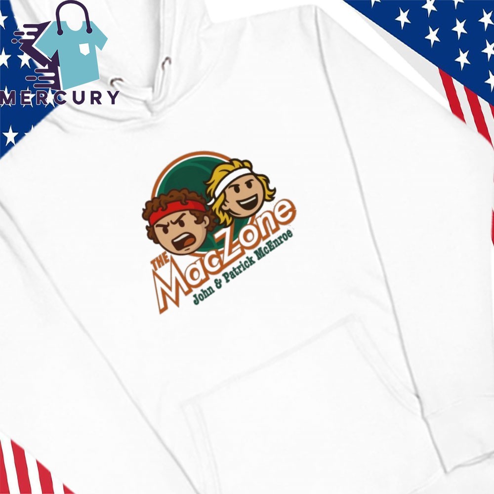 Official The Maczone John & Patrick Mcenroe Shirt, hoodie, sweater ...