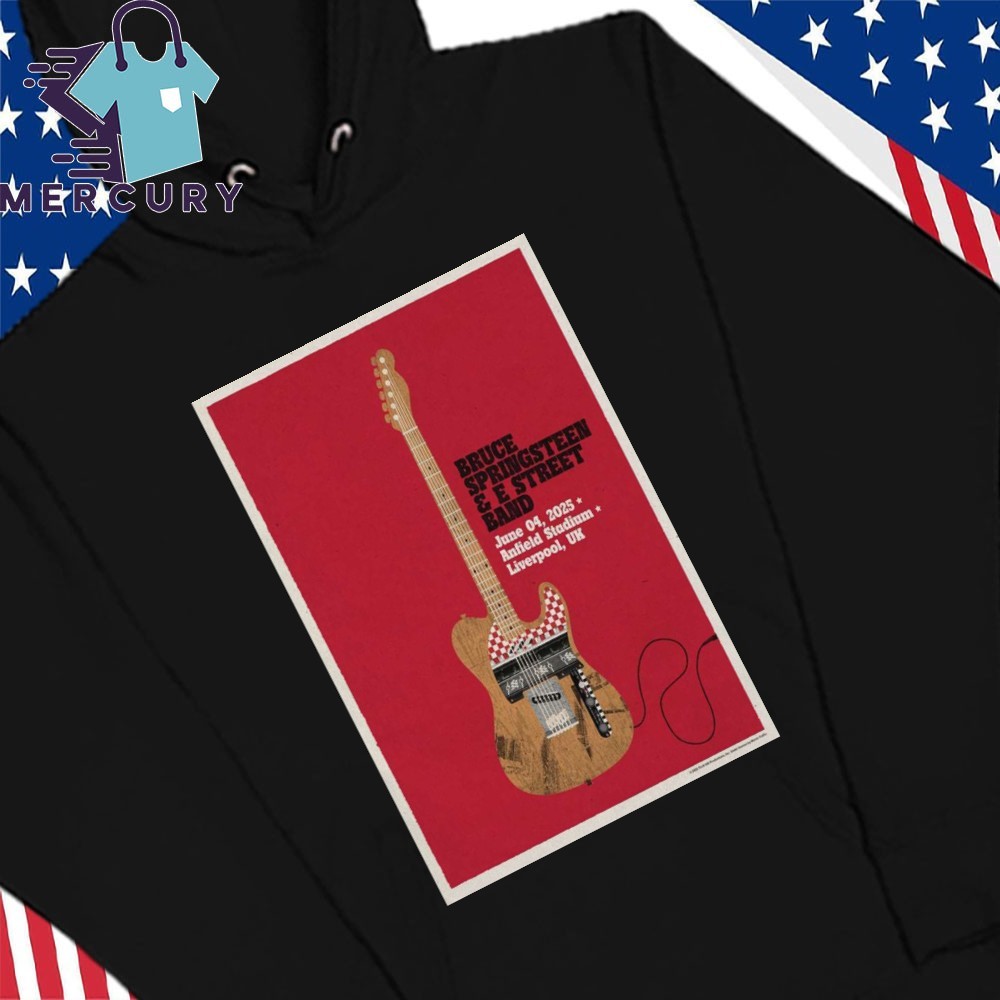 Official Bruce Springsteen June 04 & 07 2025 Liverpool, UK Poster Shirt ...