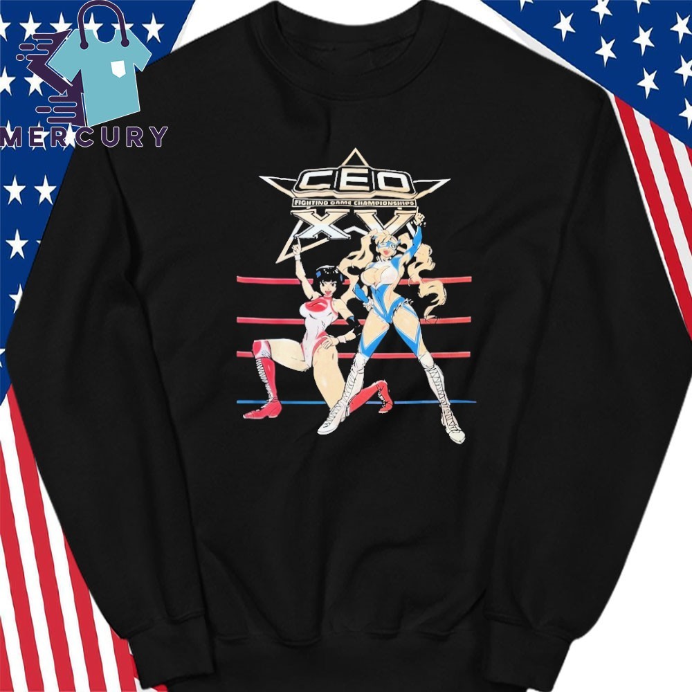 Official Ceo Fighting Game Championships XV Shirt, hoodie, sweater ...