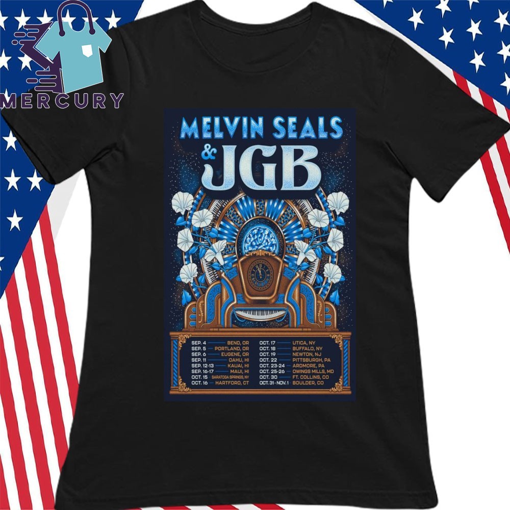 Official Melvin Seals & JGB 2025 Fall Tour Poster Shirt, hoodie ...
