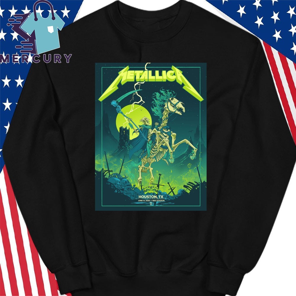 Official Metallica Concert Tour M72 World Tour June 14 2025 Houston NRG ...