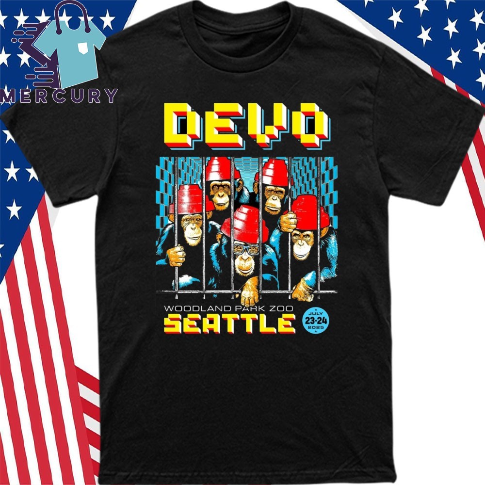 Official Devo Woodland Park Zoo Seattle July 23-24, 2025 Shirt, hoodie ...