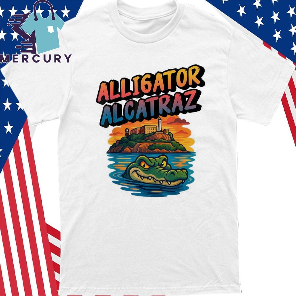 Official Funny Meme Florida Everglades Parody Alligator Alcatraz Shirt ...
