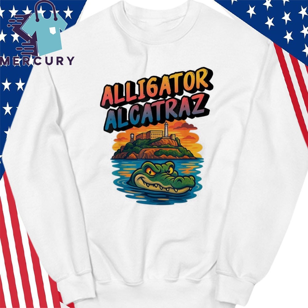Official Funny Meme Florida Everglades Parody Alligator Alcatraz Shirt ...