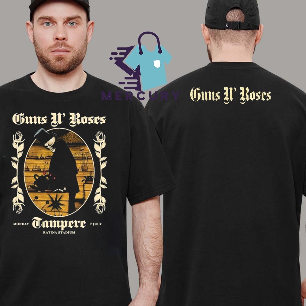 Official Guns N' Roses Tour At Ratina Stadium Tampere, FL On July 07 ...